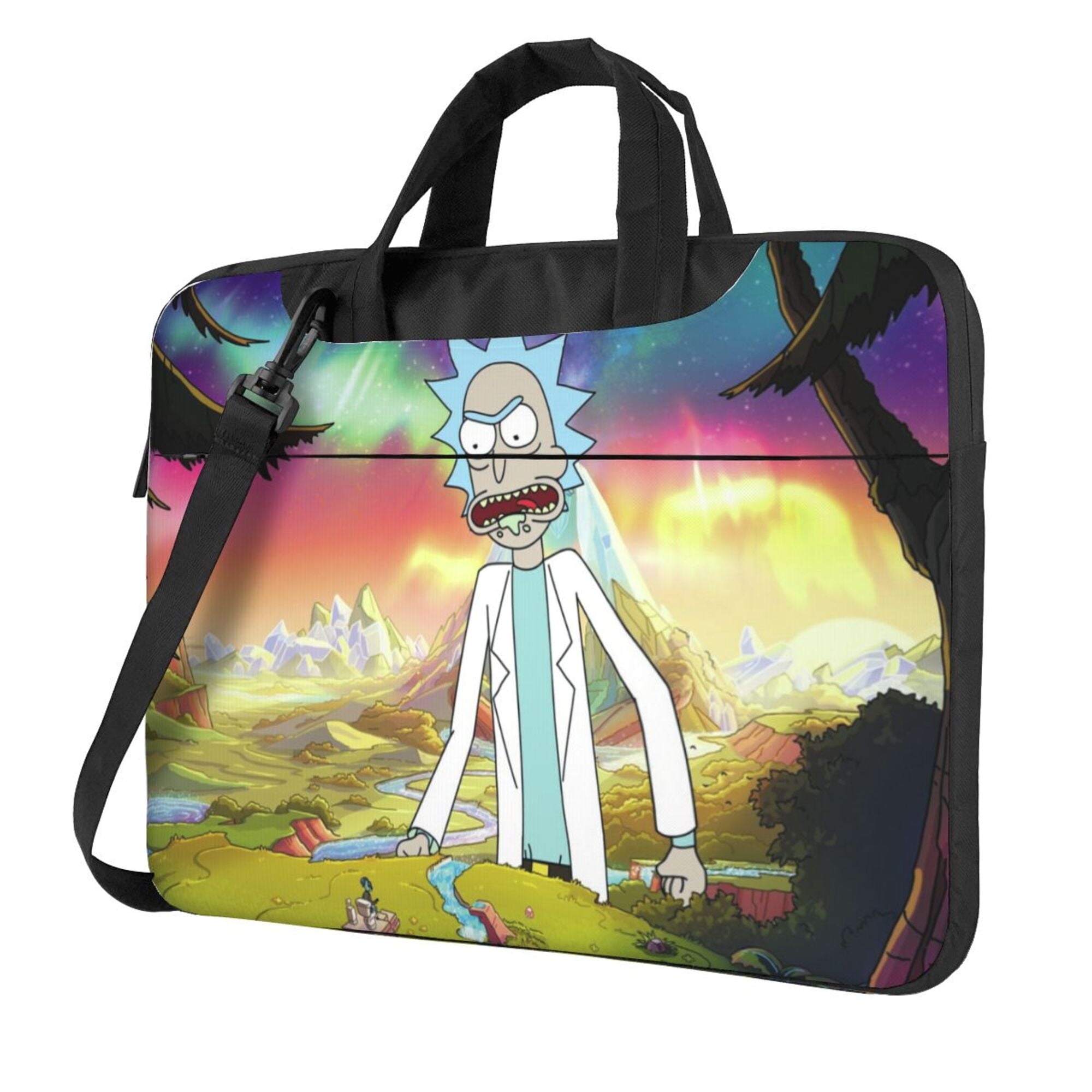 Laptop Sleeve 14" Cute Anime Cartoon Rick And Morty Computer Case ...