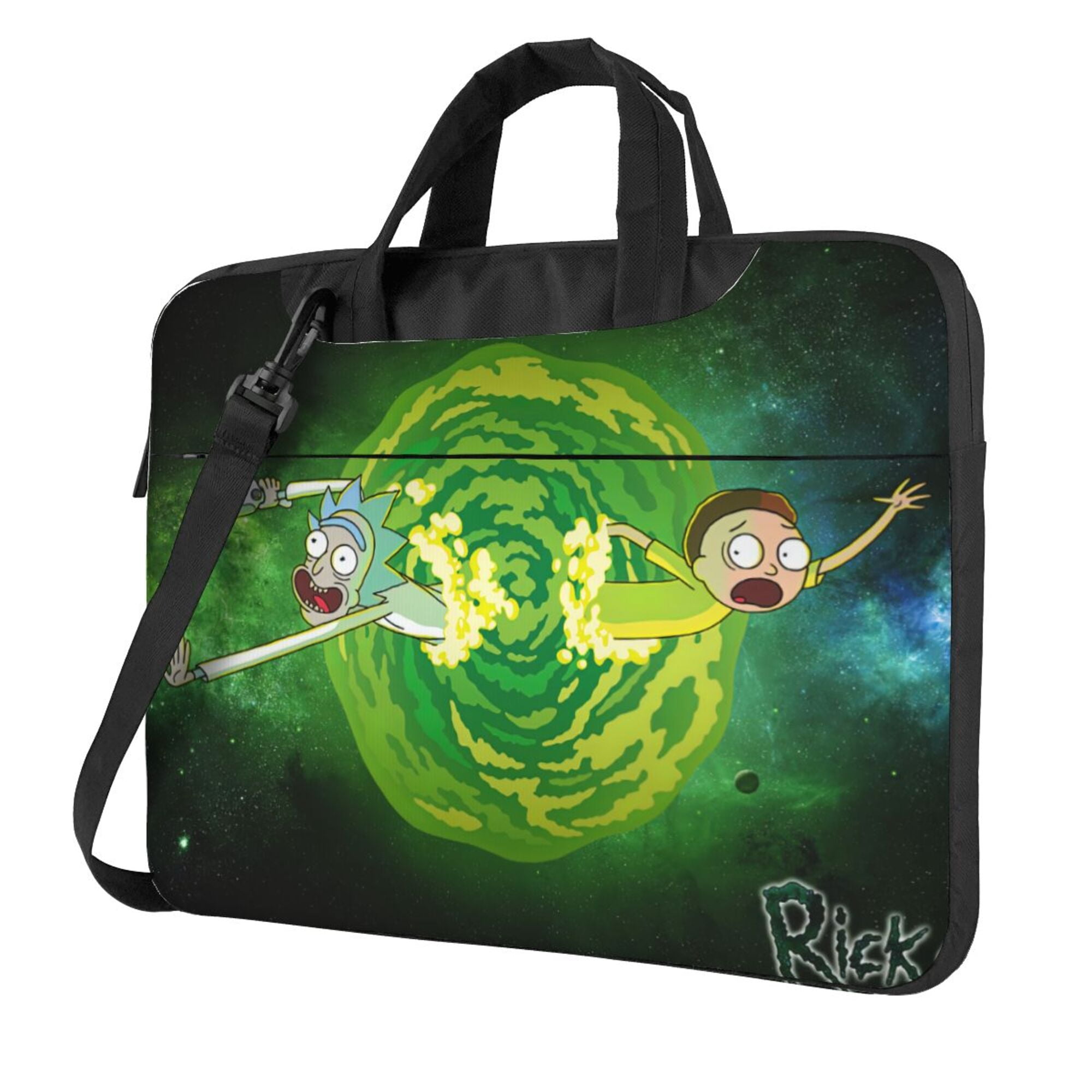 Laptop Sleeve 14" Cute Anime Cartoon Rick And Morty Computer Case ...