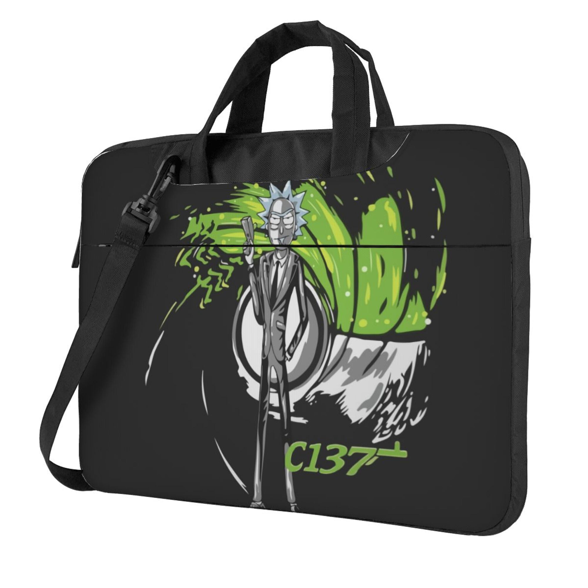 Laptop Sleeve 14" Cute Anime Cartoon Rick And Morty Computer Case ...