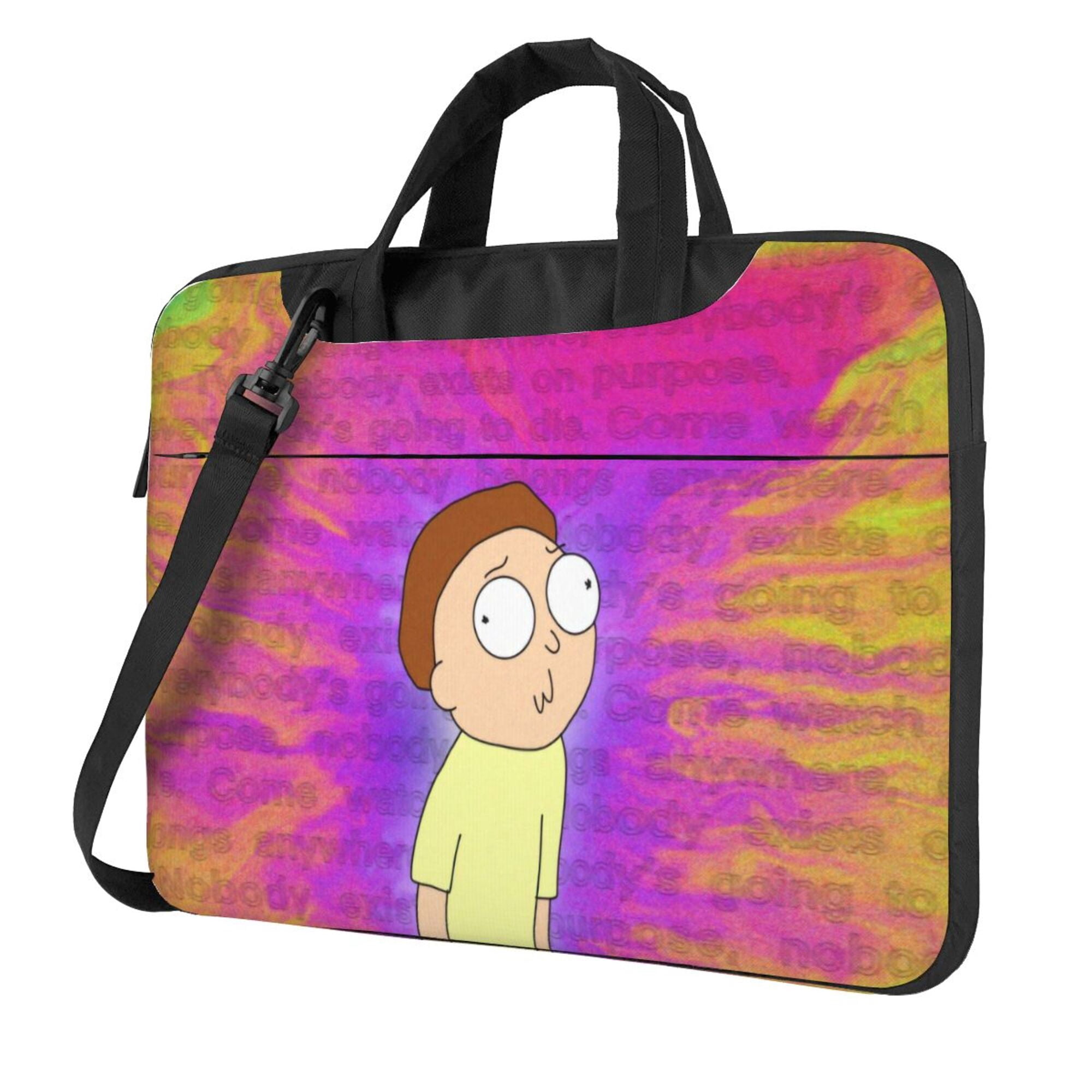Laptop Sleeve 14" Cute Anime Cartoon Rick And Morty Computer Case ...
