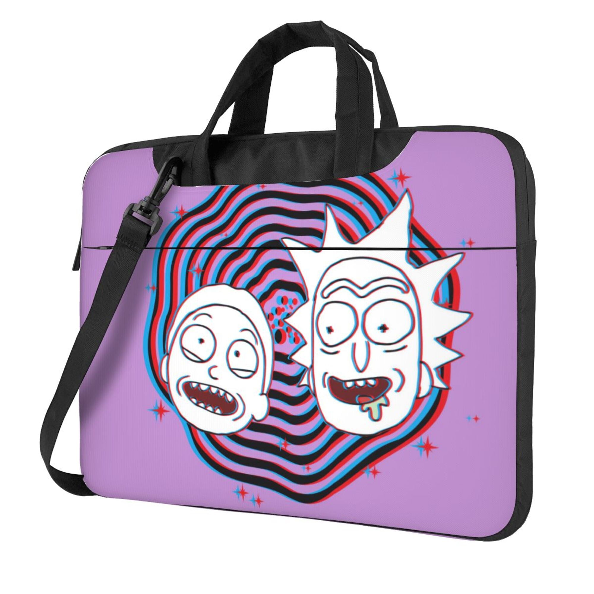 Laptop Sleeve 14" Cute Anime Cartoon Rick And Morty Computer Case ...