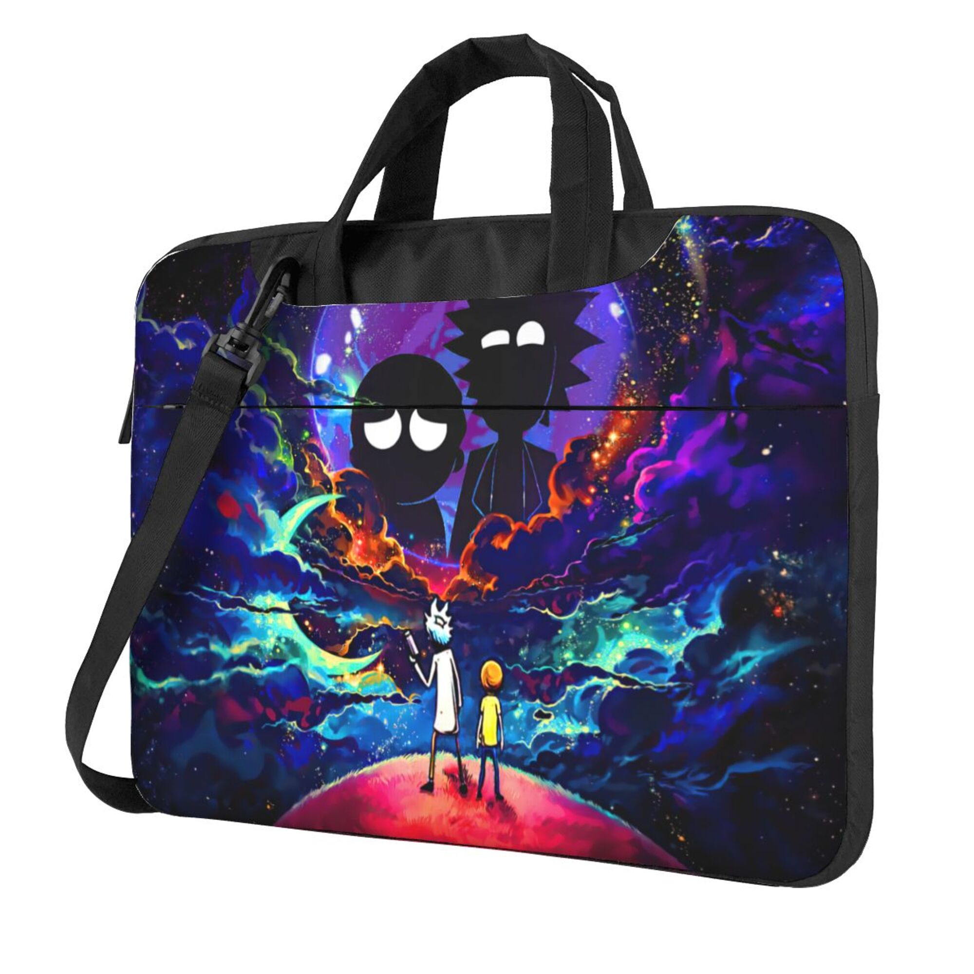 Laptop Sleeve 14" Cute Anime Cartoon Rick And Morty Computer Case ...