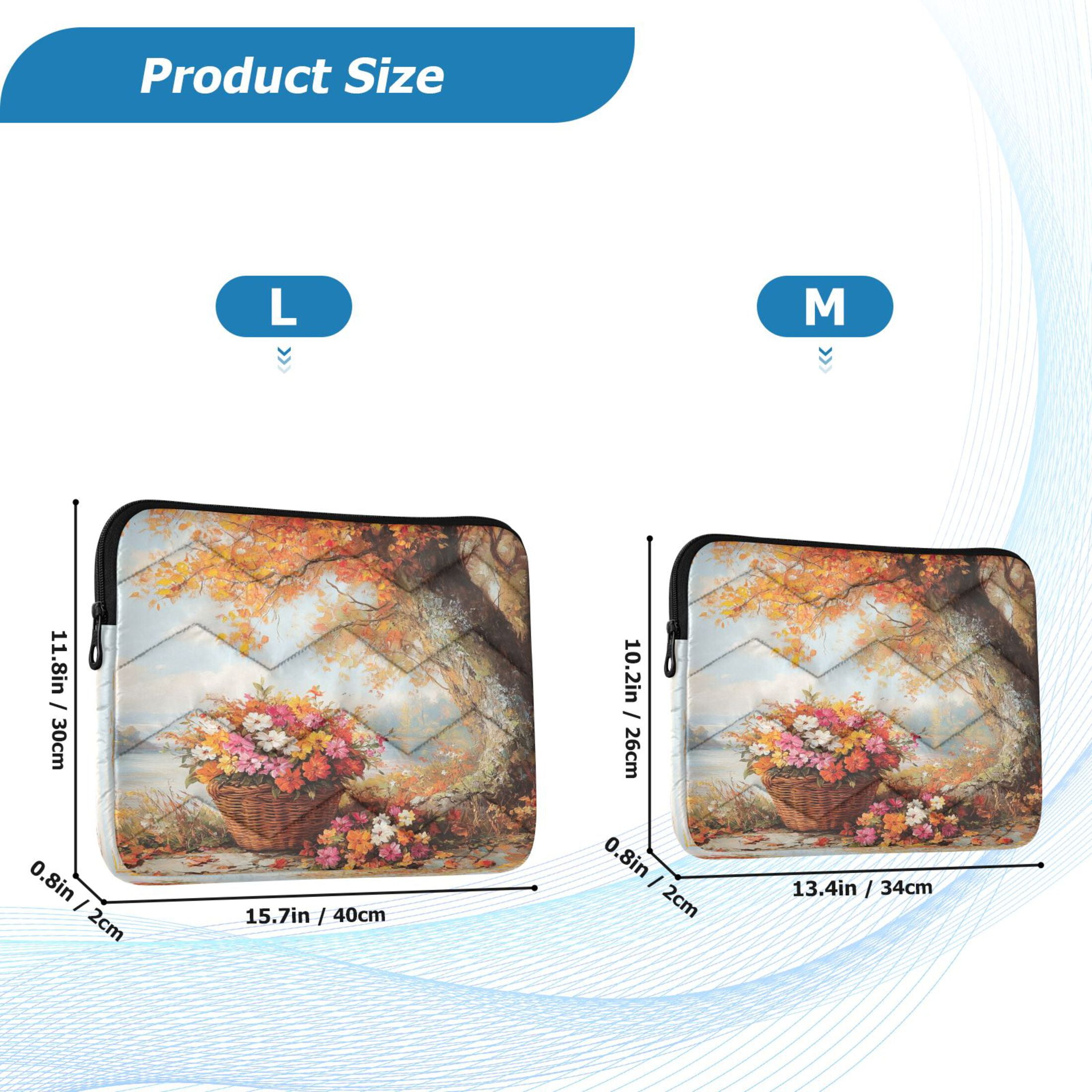 YAZAOO Laptop Sleeves Simplicity Creative Pattern Slim and Light YAZAOO ...