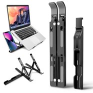 Laptop Stand for Desk, Adjustable Laptop Riser ABS+Silicone Foldable ...