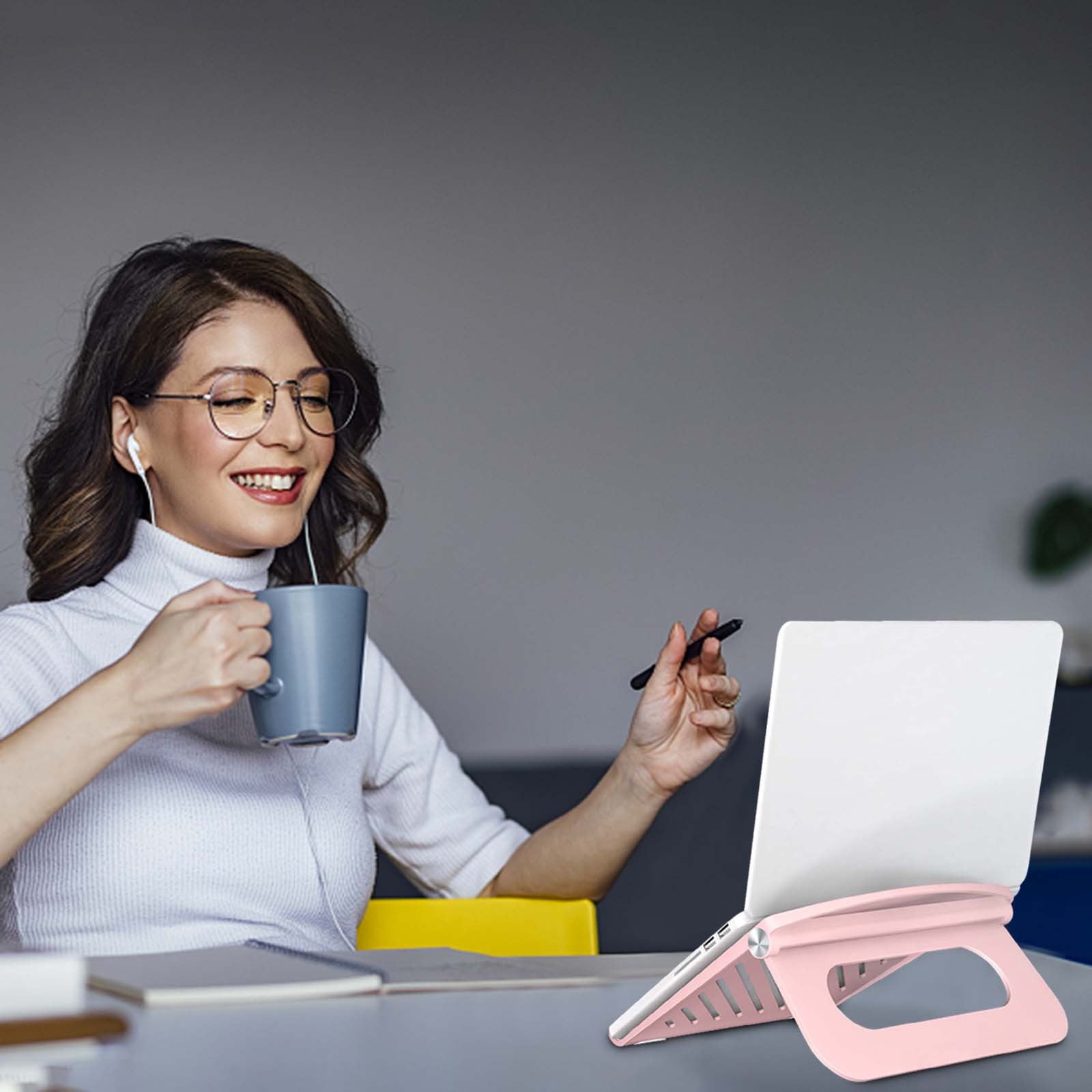 Laptop Stand, Computer Stand, Folding, Heightening, Lifting, Tablet ...