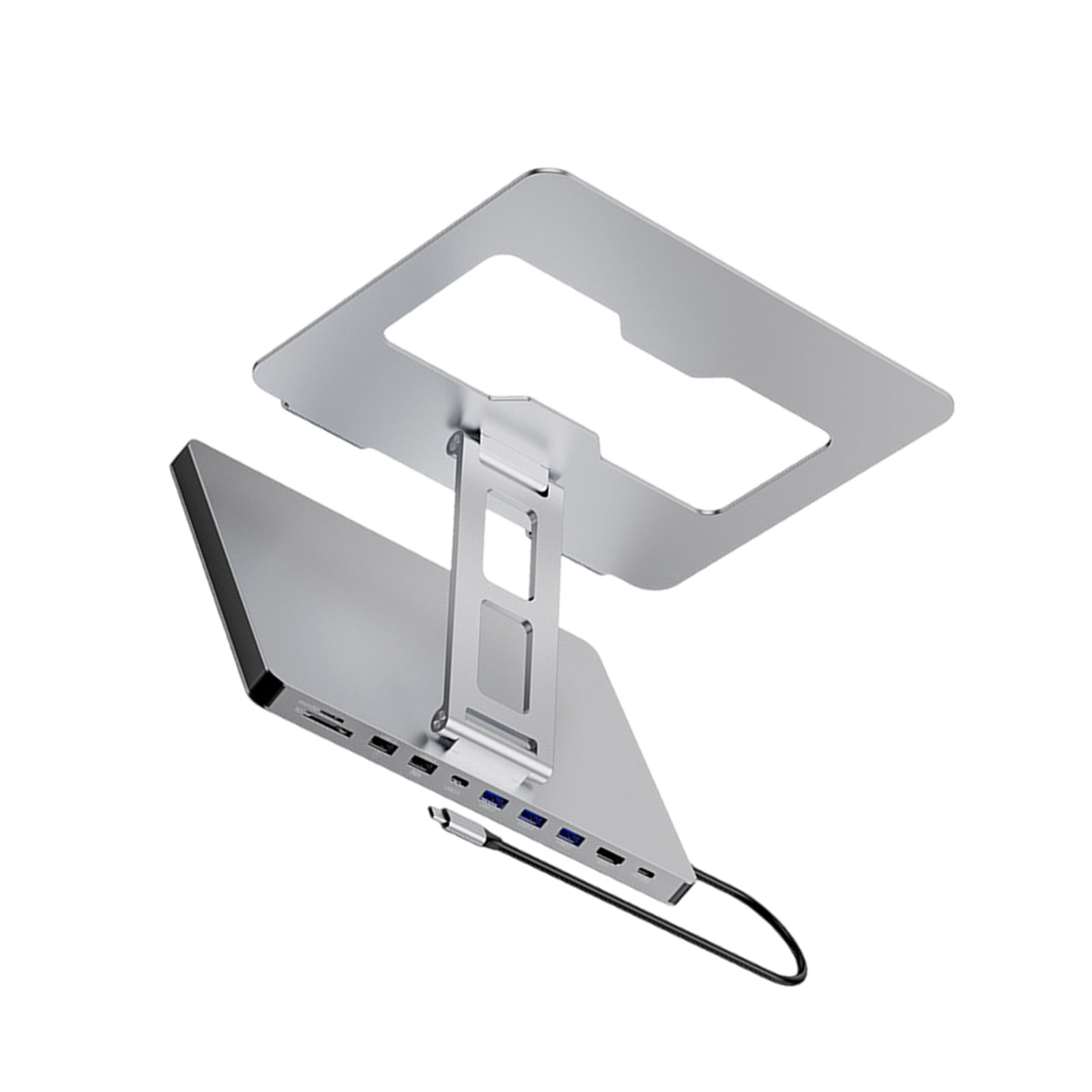 Laptop Stand Docking Station Featuring 10 Port 3USB3.0 PD100W 4K60hz ...