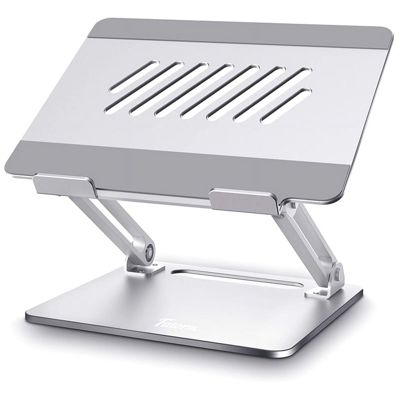 Laptop Stand, Height-Adjustable Computer Riser Stand with Heat-Vent ...