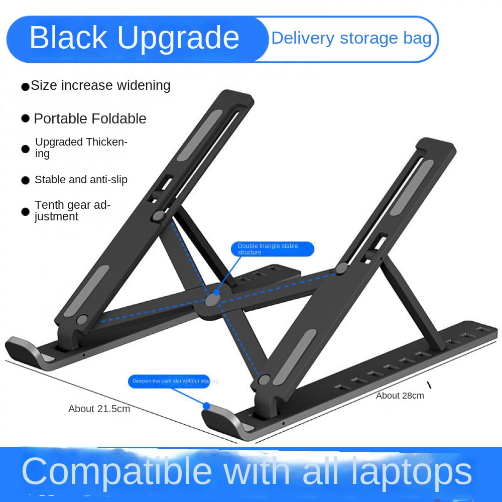 Laptop Stand Ten Levels Fully Compatible Plastic Heightening Holder N3 ...