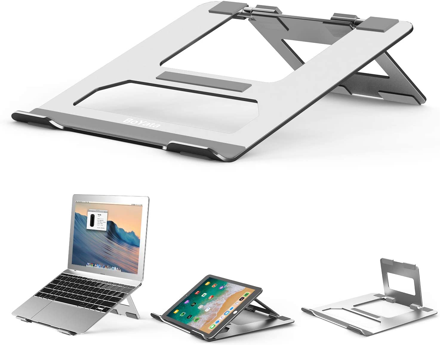 Laptop Stand Vented Laptop Stand Adjustable Foldable Lightweight Laptop ...