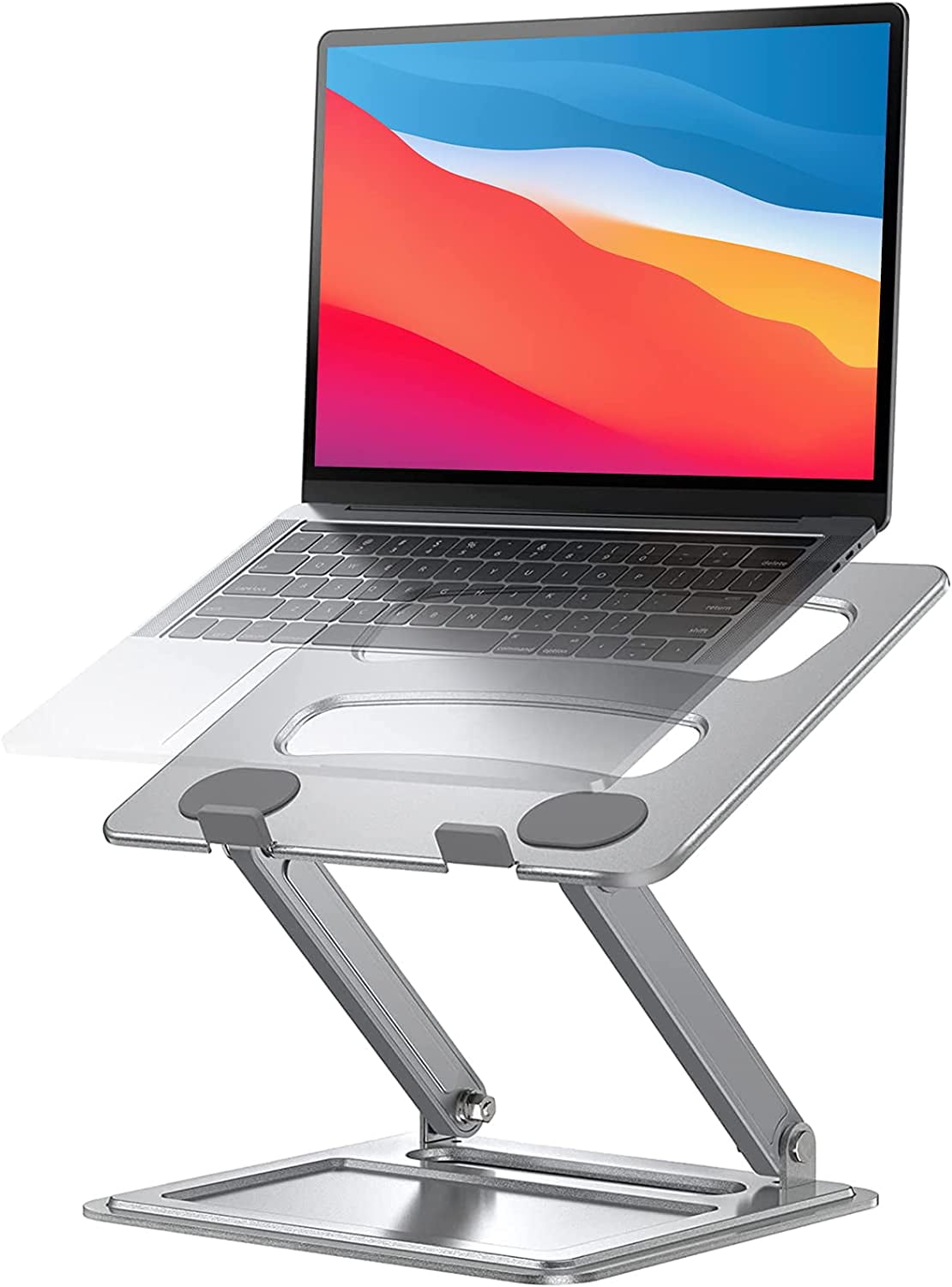 Laptop Stand for Desk, Adjustable & Foldable Riser 10-15.6 Inch Laptops ...