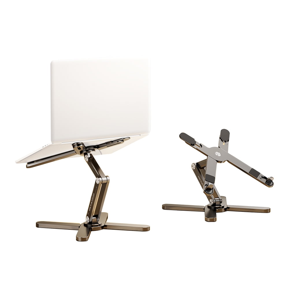Laptop Stand with 360 Rotating Metal Foldable Holder for 16'' Computer ...