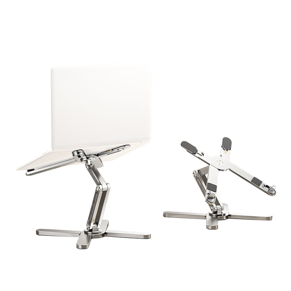 Laptop Stand with 360 Rotating Metal Foldable Holder for 16'' Computer ...
