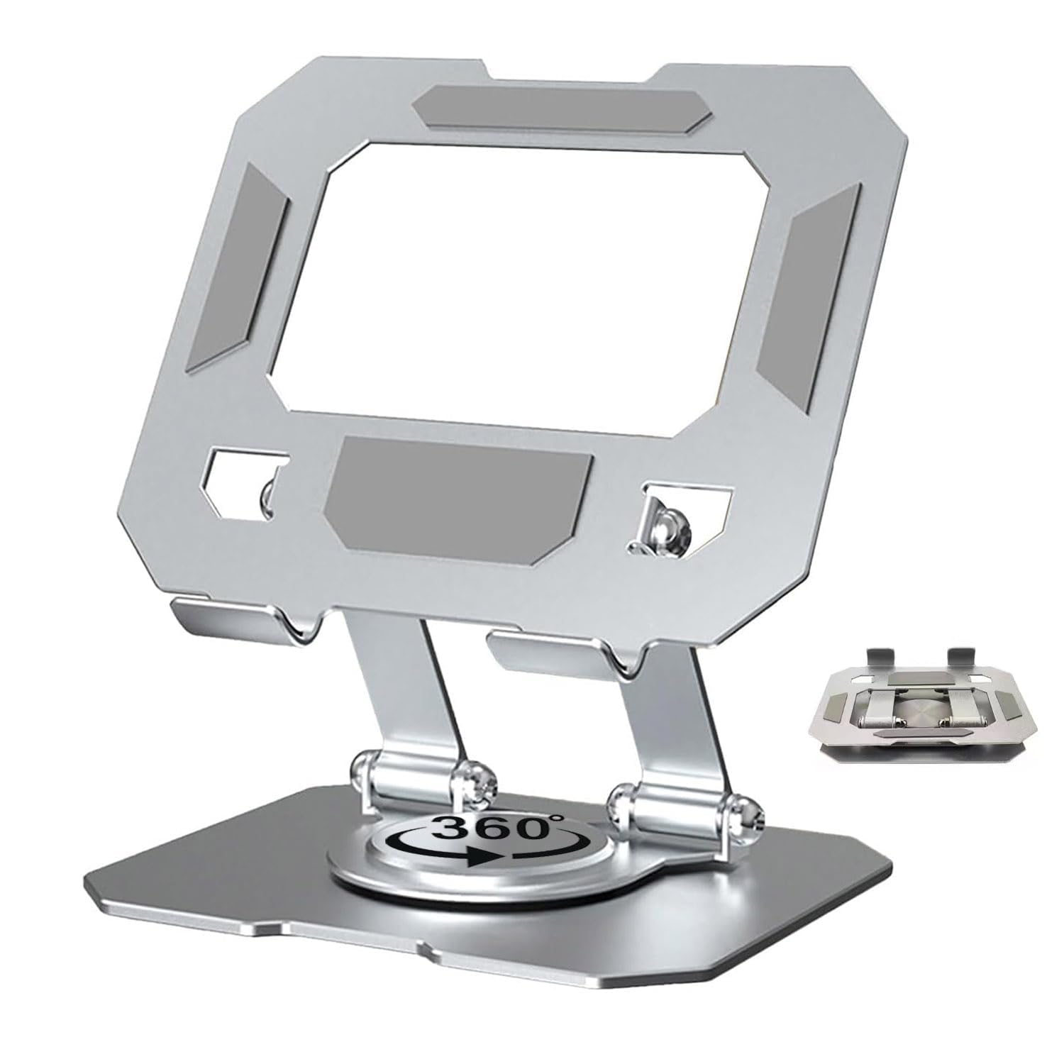 Laptop Stand with Load Bearing Adjustable Elevation Ventilated AntiSlip ...