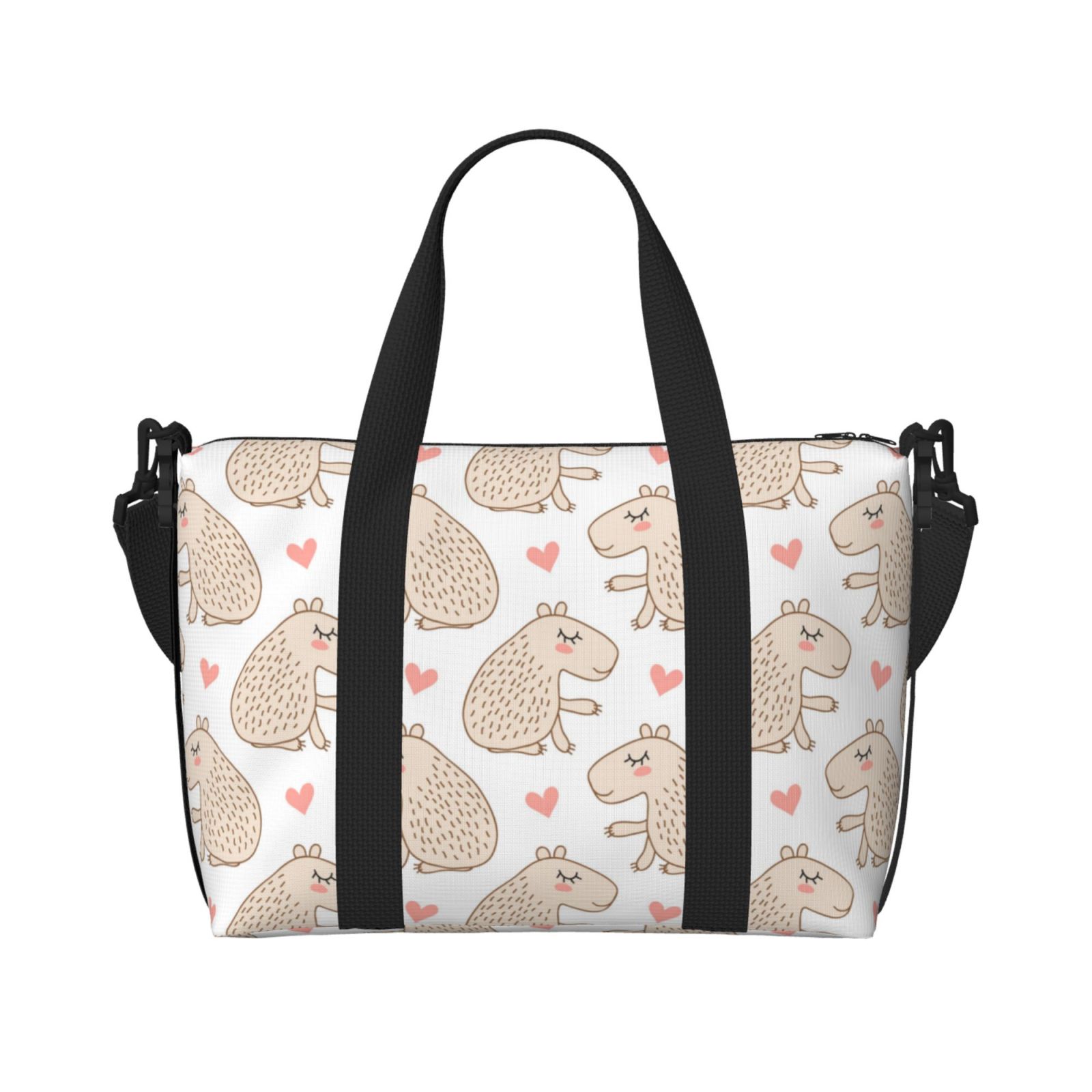 Laptop Tote Bag for Women Work - Cute Capybaras Gym Bag for Women Men ...