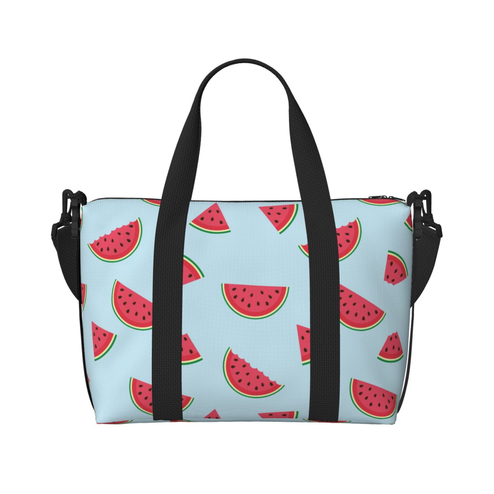 Laptop Tote Bag for Women Work - Cute Watermelon Light Blue Gym Bag for ...