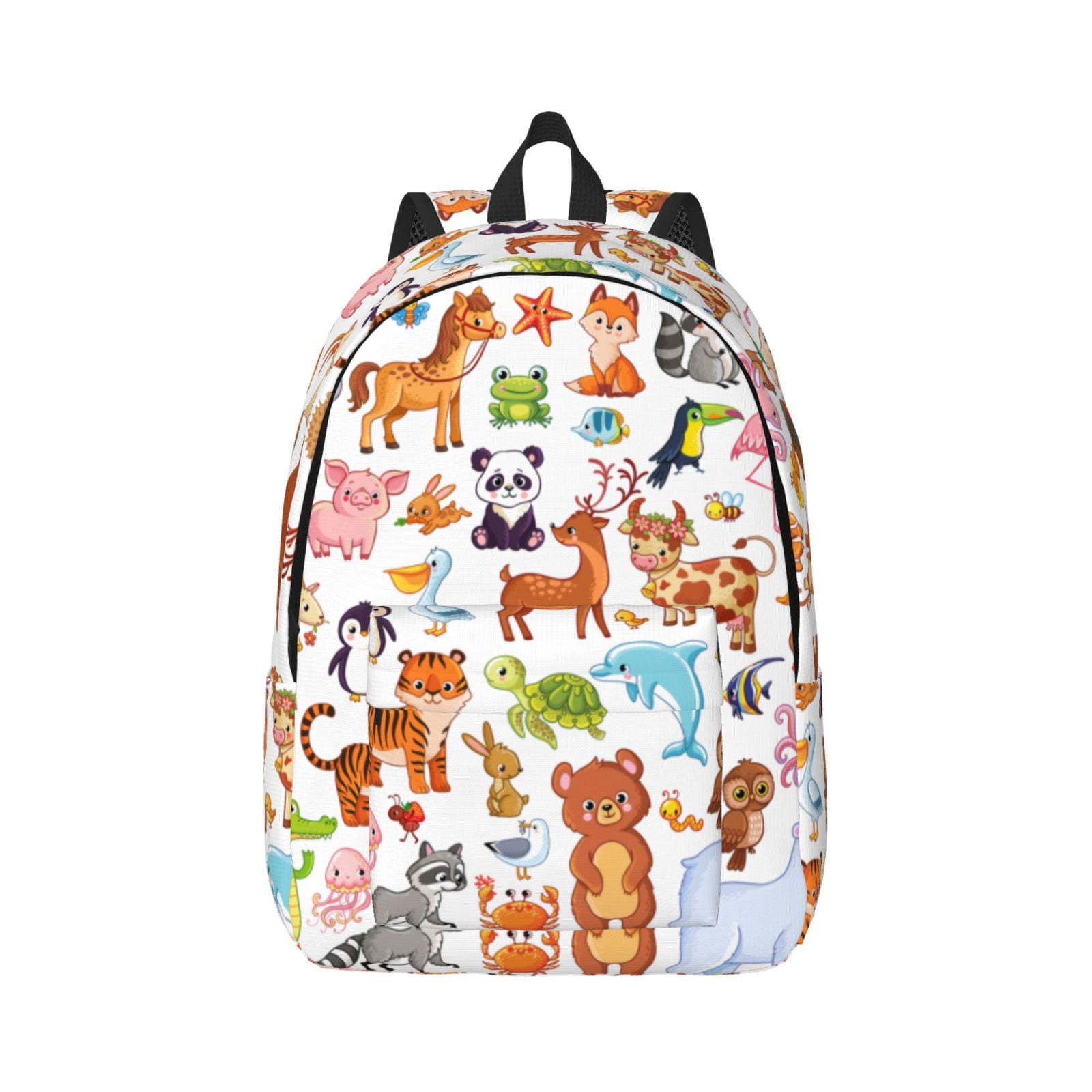 Laptop Travel Backpack Animal Cartoon Style Lightweight Backpack for ...