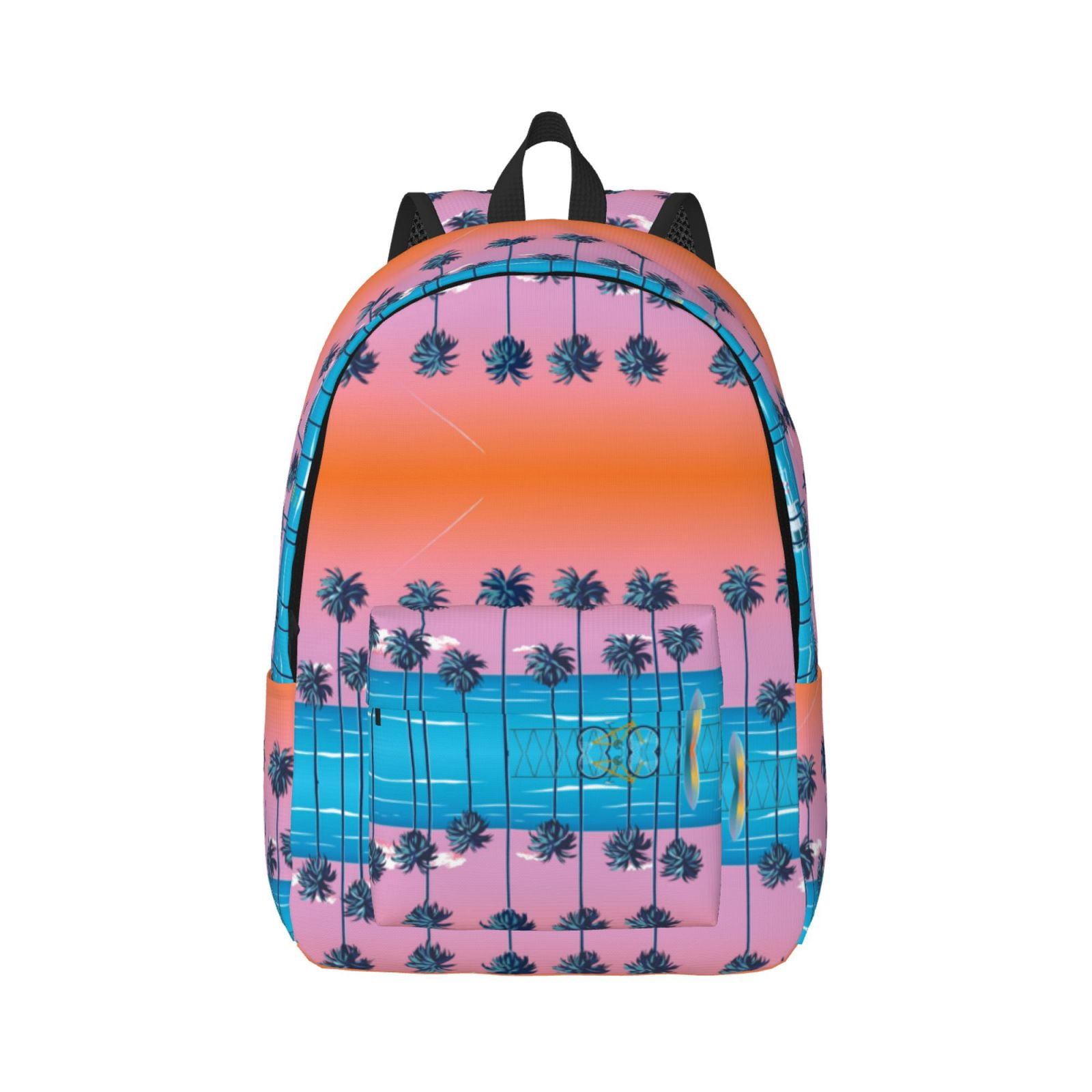 Laptop Travel Backpack Beach with Palm Trees (2) Lightweight Backpack ...