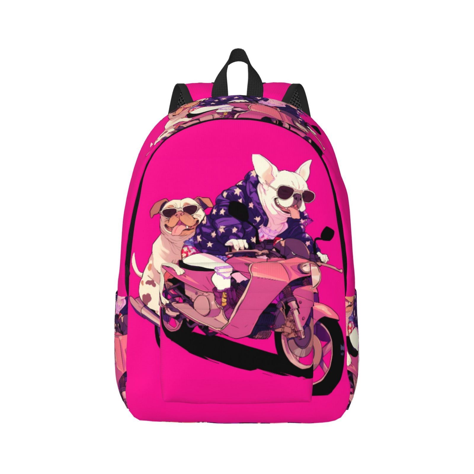 Laptop Travel Backpack Cool French Bulldog No.150 Lightweight Backpack ...