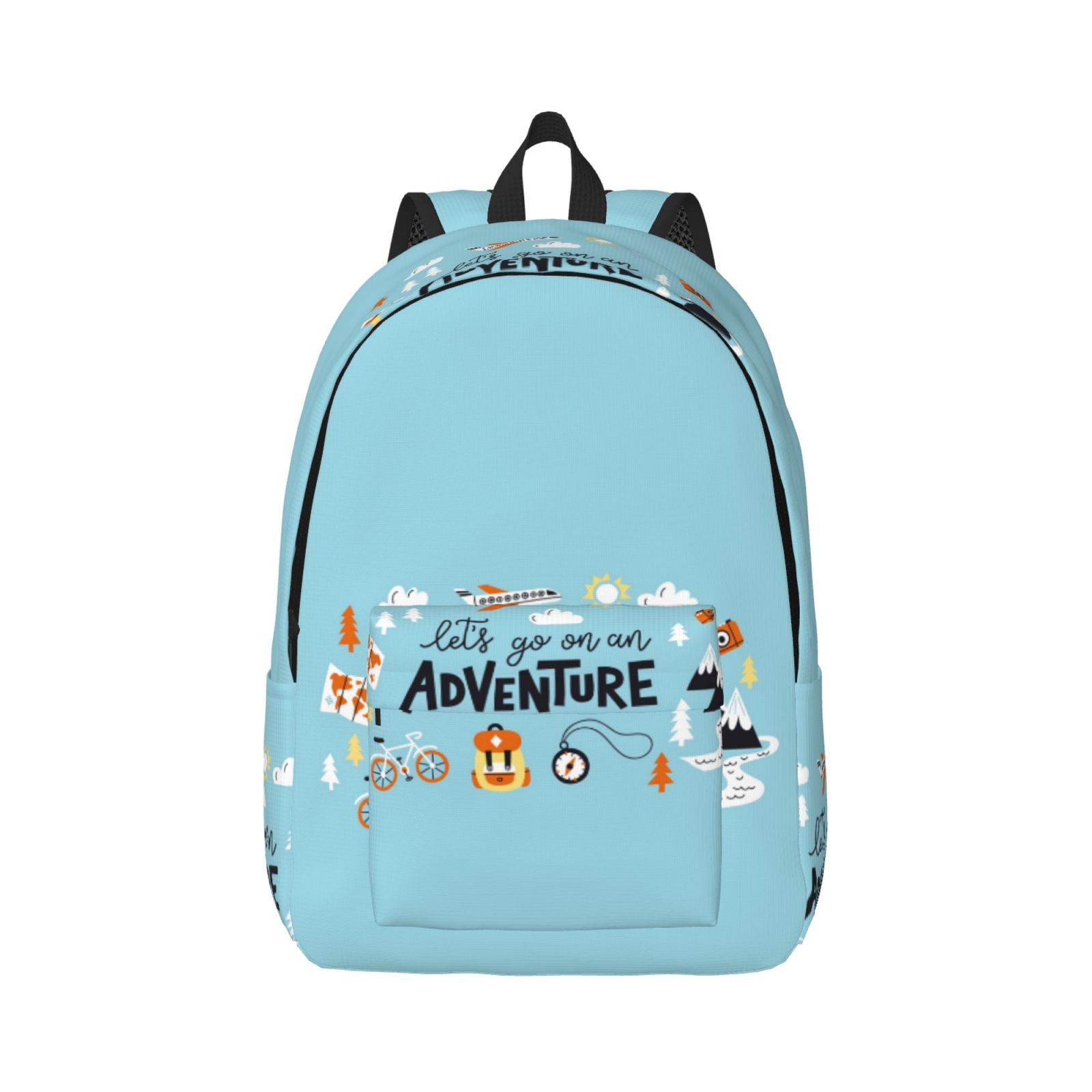 Laptop Travel Backpack Let's Go on an Adventure Lightweight Backpack ...