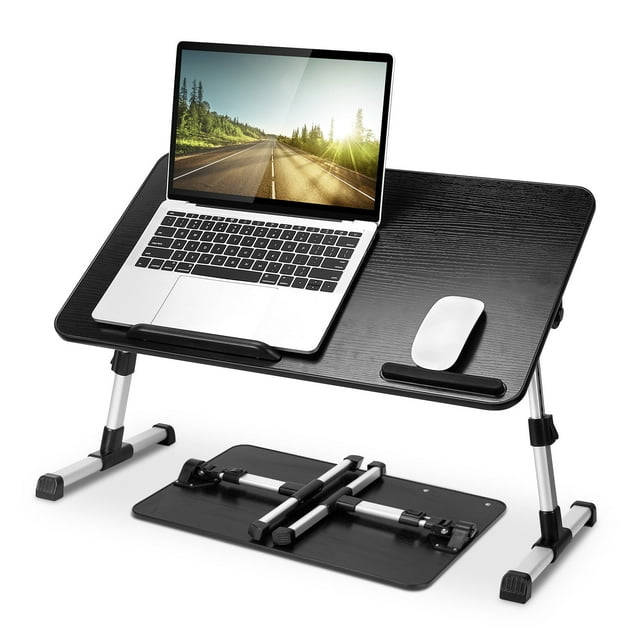 Laptop Tray Desk for Bed, iMountek Adjustable Laptop Stand with ...