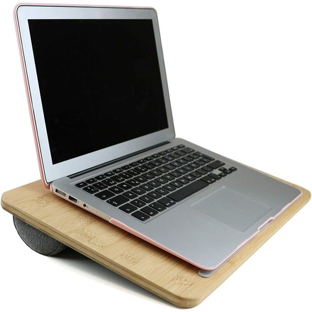 Laptop Tray with Cushion, Laptop Knee Support, Computer Tablet Bed ...