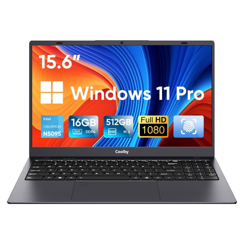 Laptop Tulasi 15.6" Windows 11 PC Intel N5095 4C4T 16GB+512GB, Notebook ...