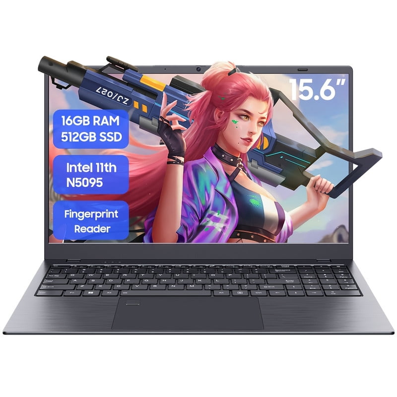 Laptop Tulasi 15.6 inch UHD Windows Laptop Intel Processor N5095 16GB ...