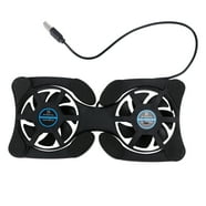 KOSIY Laptop Cooler Laptop Cooling Pad with 6 Quiet Fans 2 USB Ports ...