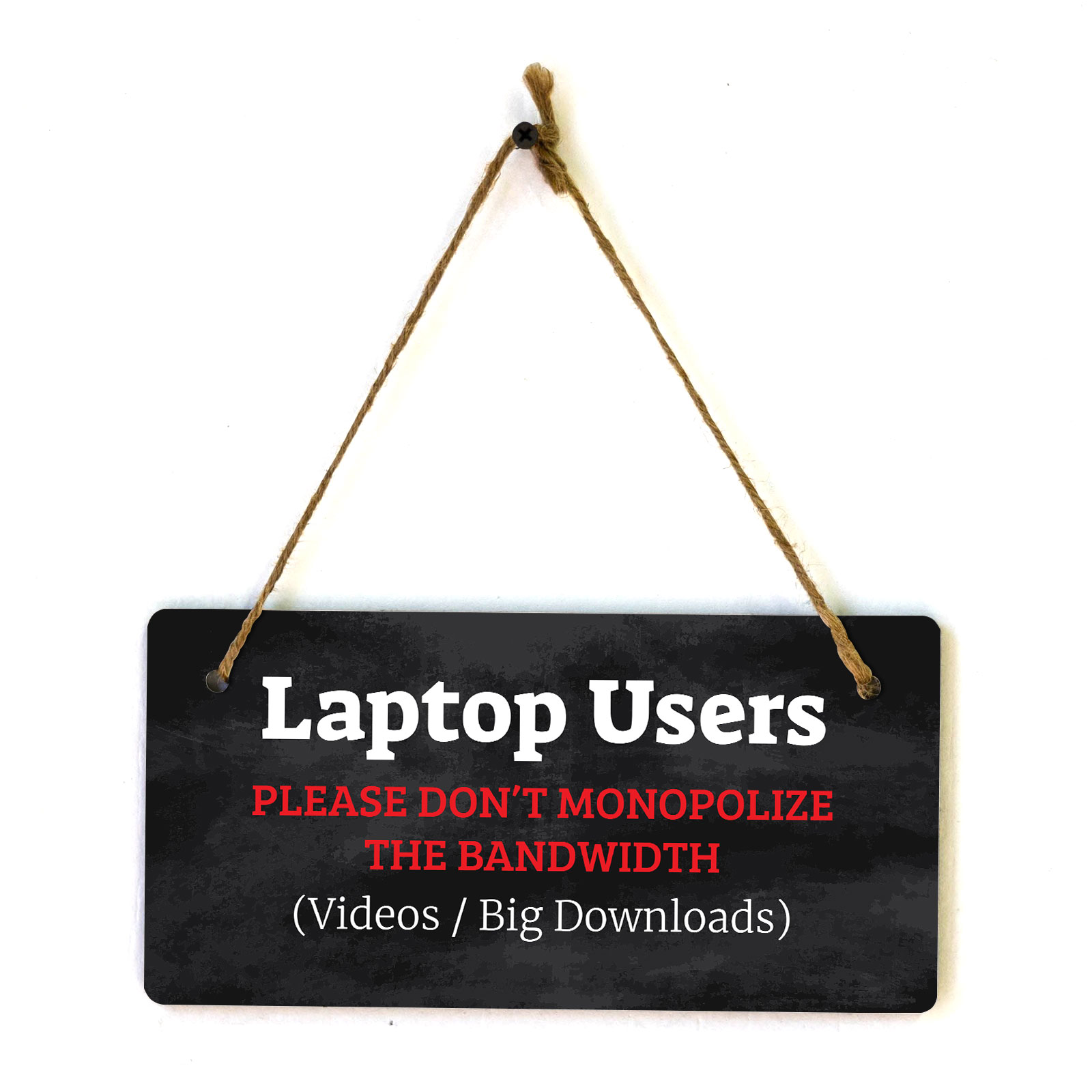 Laptop Users - Please Don’t Monopolize The Bandwidth (Videos / Big ...