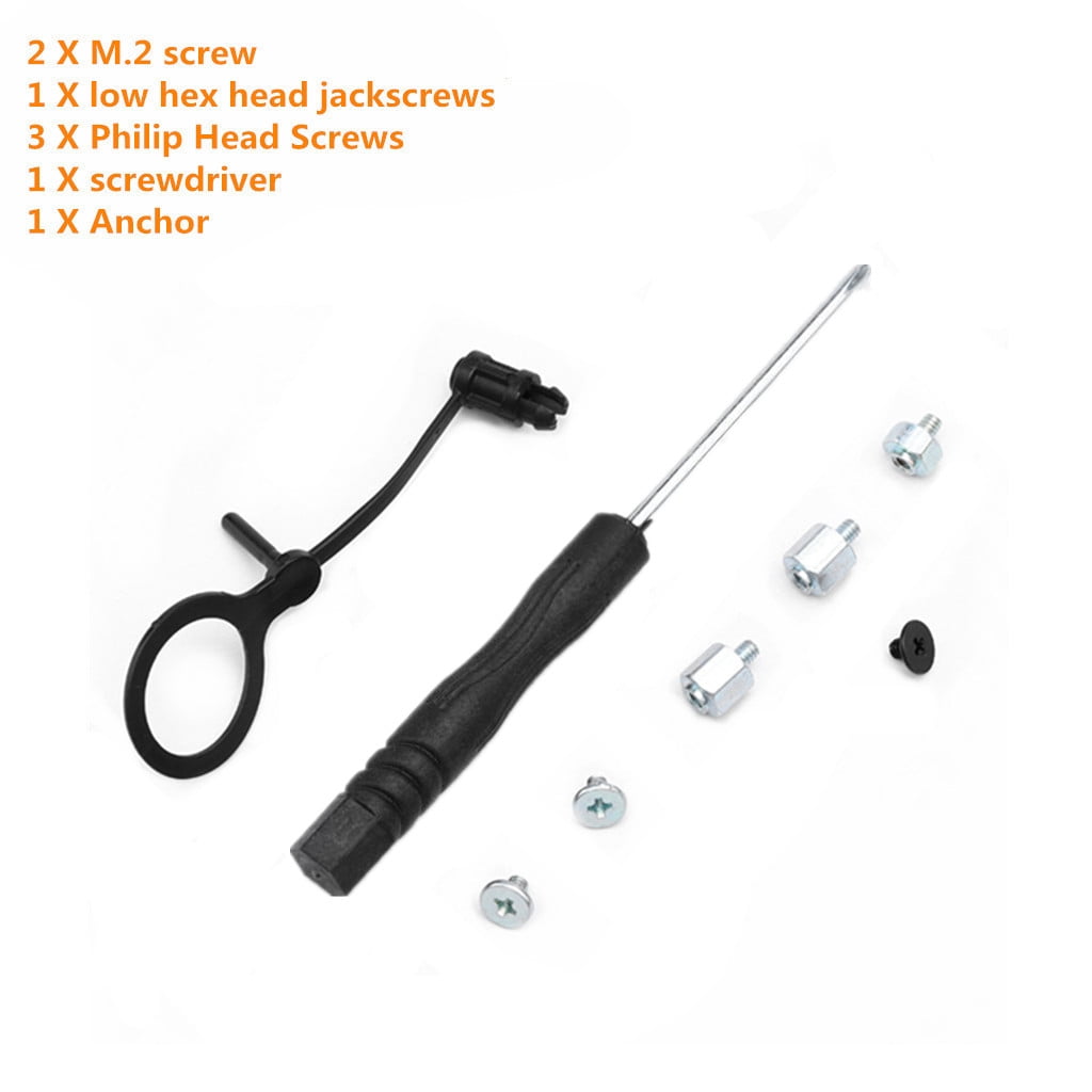 Laptop for M.2 SSD Mount Screwdriver Stand Off Screws Hex Nuts Mounting ...