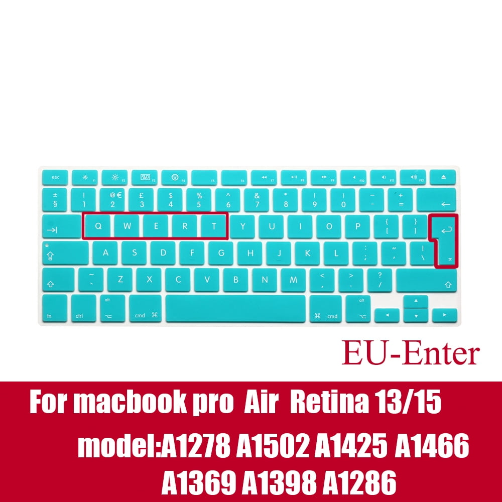 Laptop keyboard cover for macbook air 13 pro 15 inch A1466 A1502 A1278 ...
