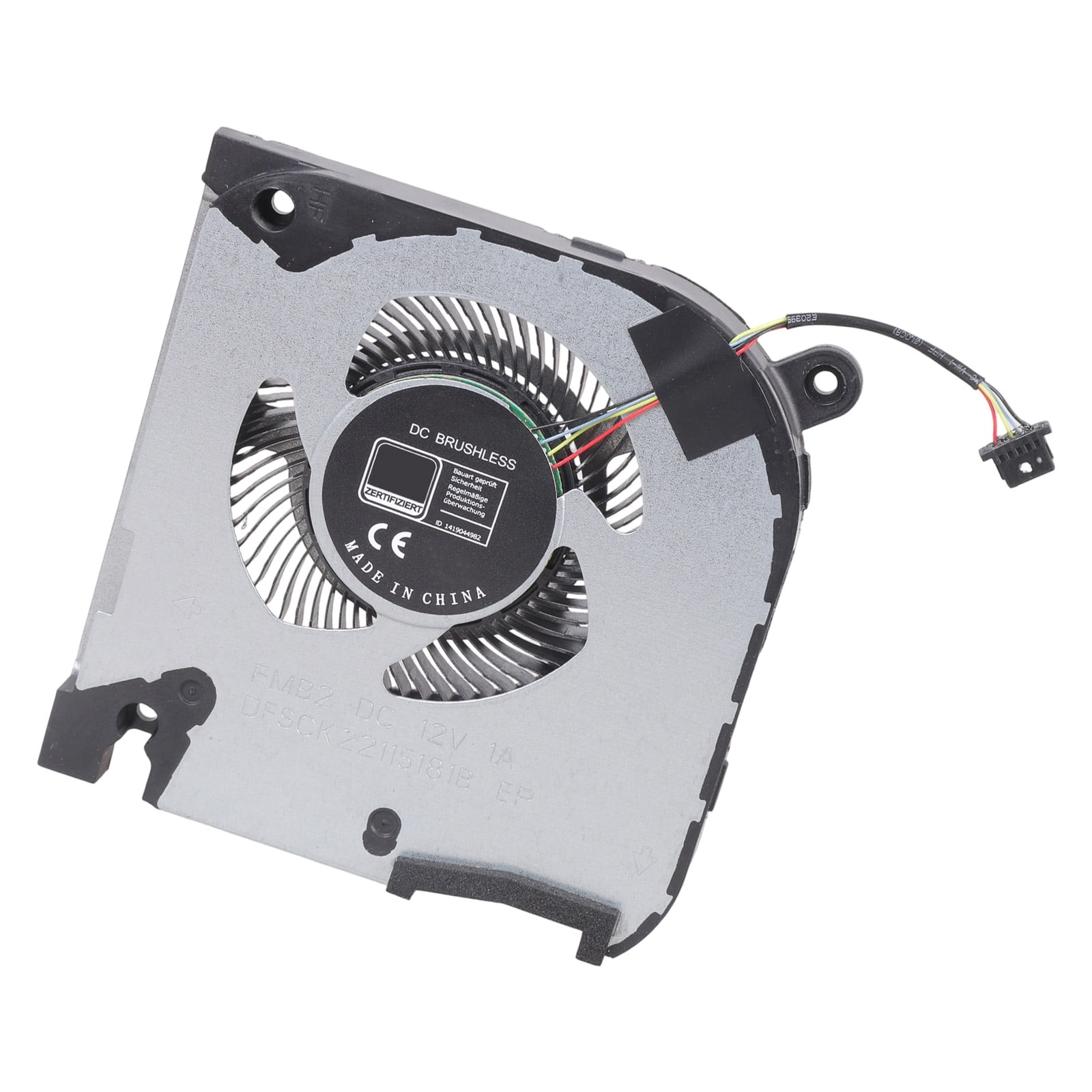 Laptops Cooling Fan Radiators DC5V 4Pin 4wires Quiet GPU CPU Coolers ...
