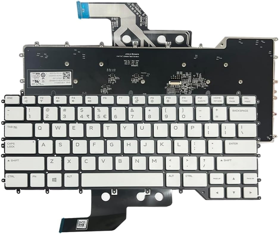 Laptops Keyboard Backlit US Replacement for Dell Alienware M15 R2 R3 R4 ...