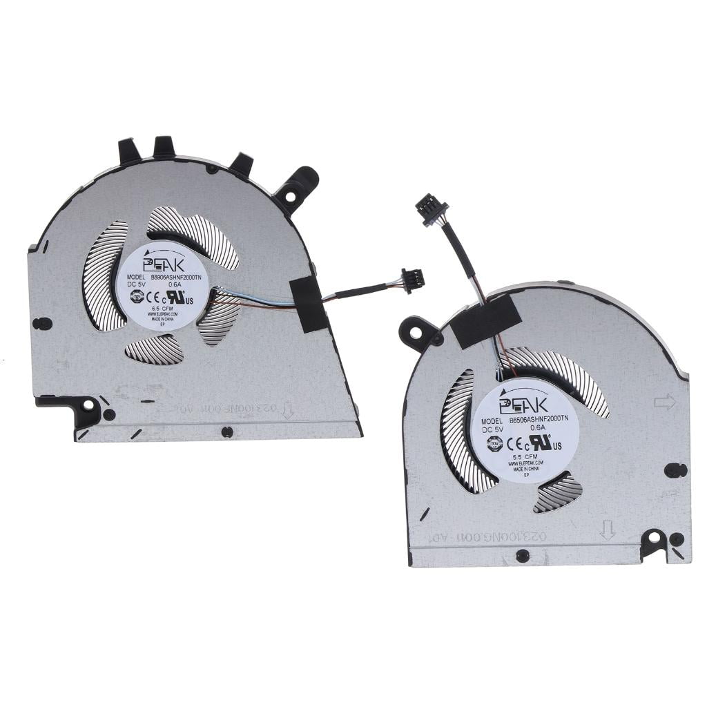 Laptops Quiet Cooling Fan CPU GPU Cooler for Inspiron 15 Plus 7510 16 ...