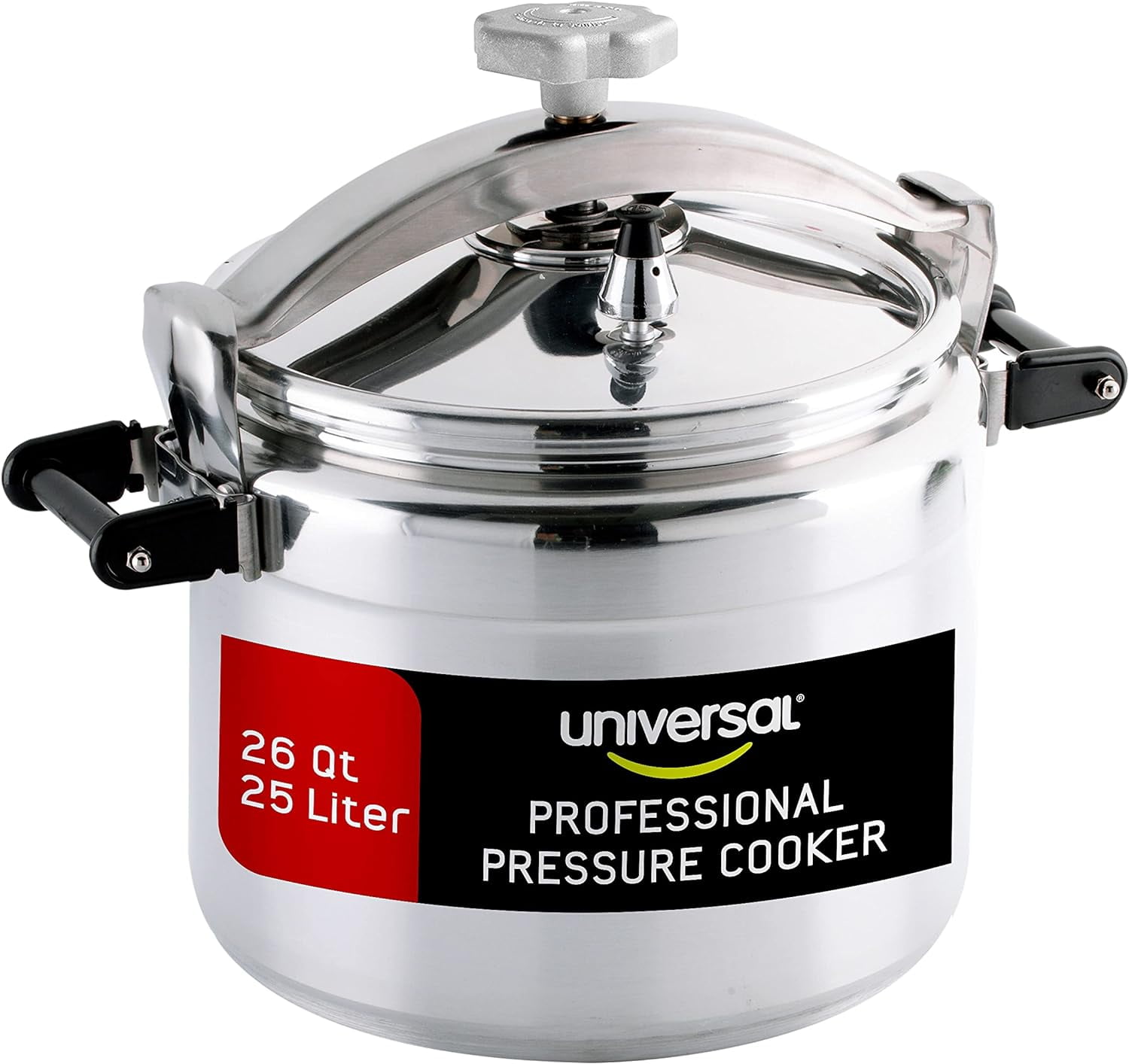 Lar) 26-Quart Aluminum Pressure Cooker for Professional Use ...