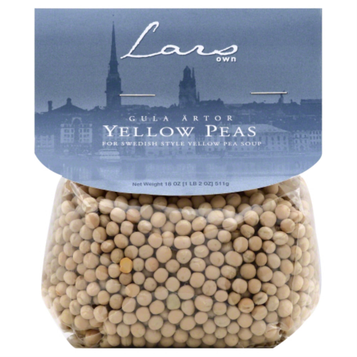 LARS OWN, PEA SWEDISH YELLOW, 18 OZ, (Pack of 6) - Walmart.com