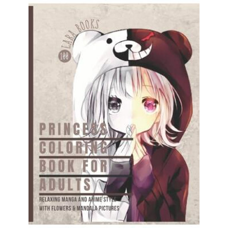 manga girl in life coloring pages