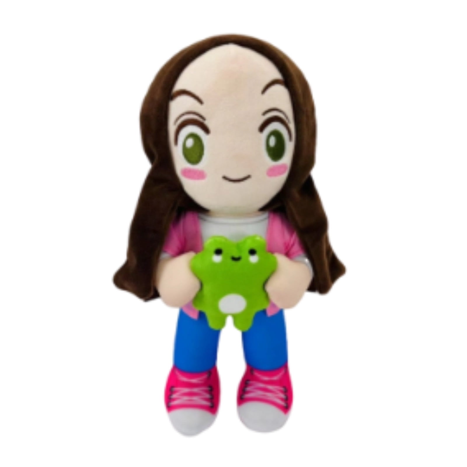Lara Campos & Frog Plush,11.3"Lara Campos Plush Dolls Cute Frog Stuffed ...