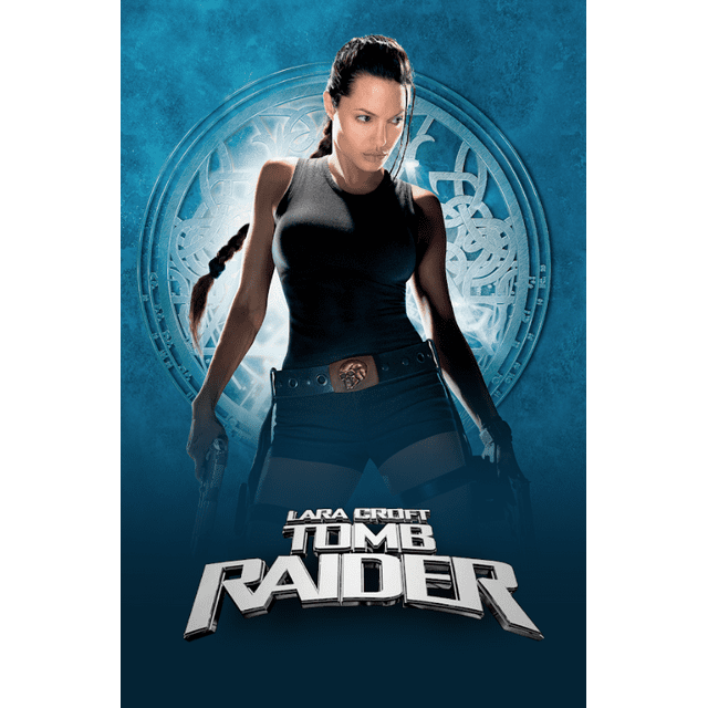 Lara Croft Tomb Raider 2001 Poster 24x36 Angelina Jolie Action ...