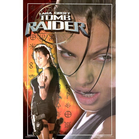 Lara Croft Tomb Raider Angelina Jolie Movie Poster 24x36 24inx36in ...