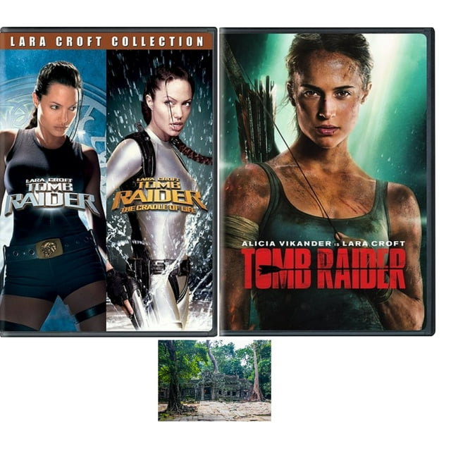 Lara Croft Tomb Raider Triple Feature Tomb Raider Original & Cradle of ...