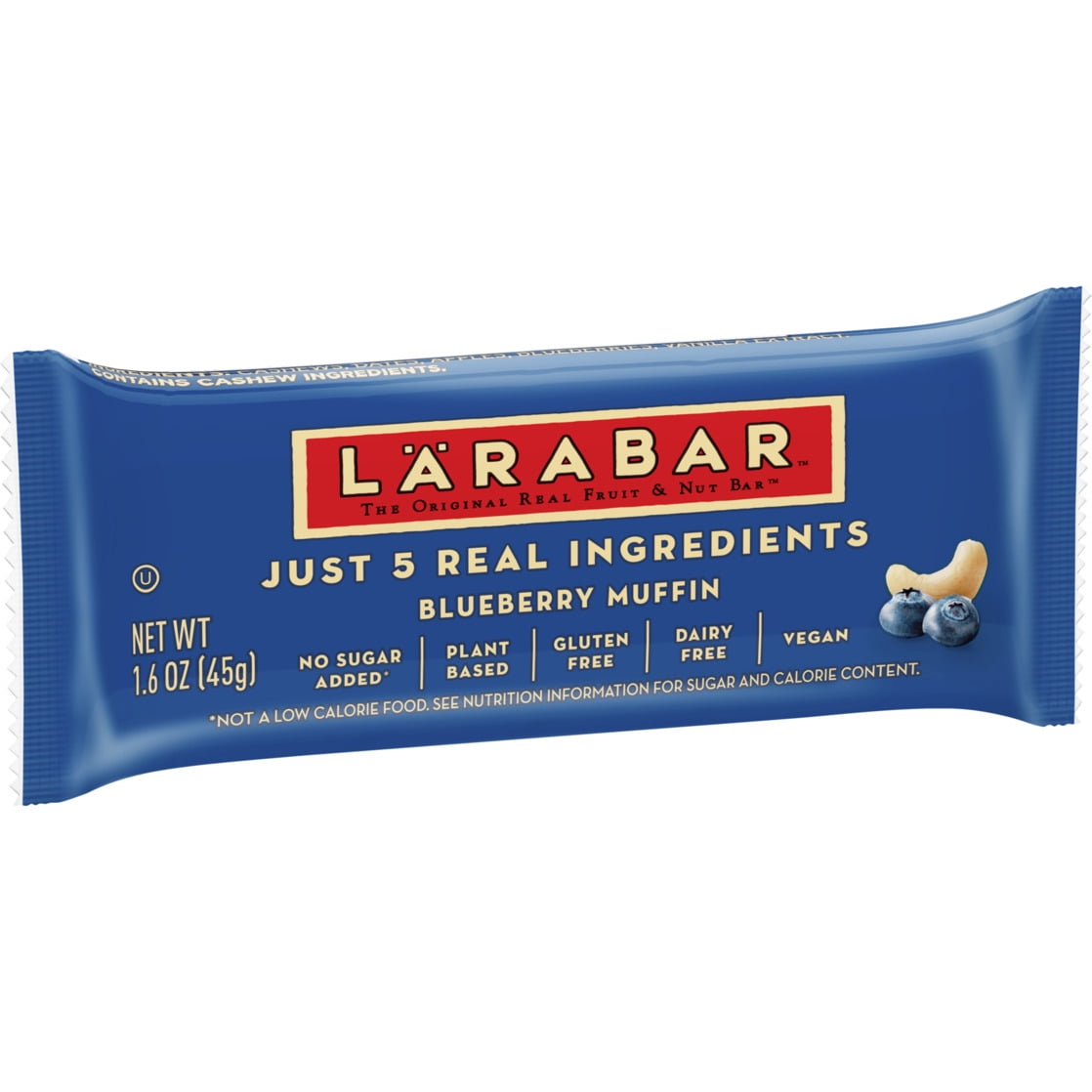 LaraBar Blueberry Muffin Bar, 1.6 Ounce -- 16 per case. - Walmart.com