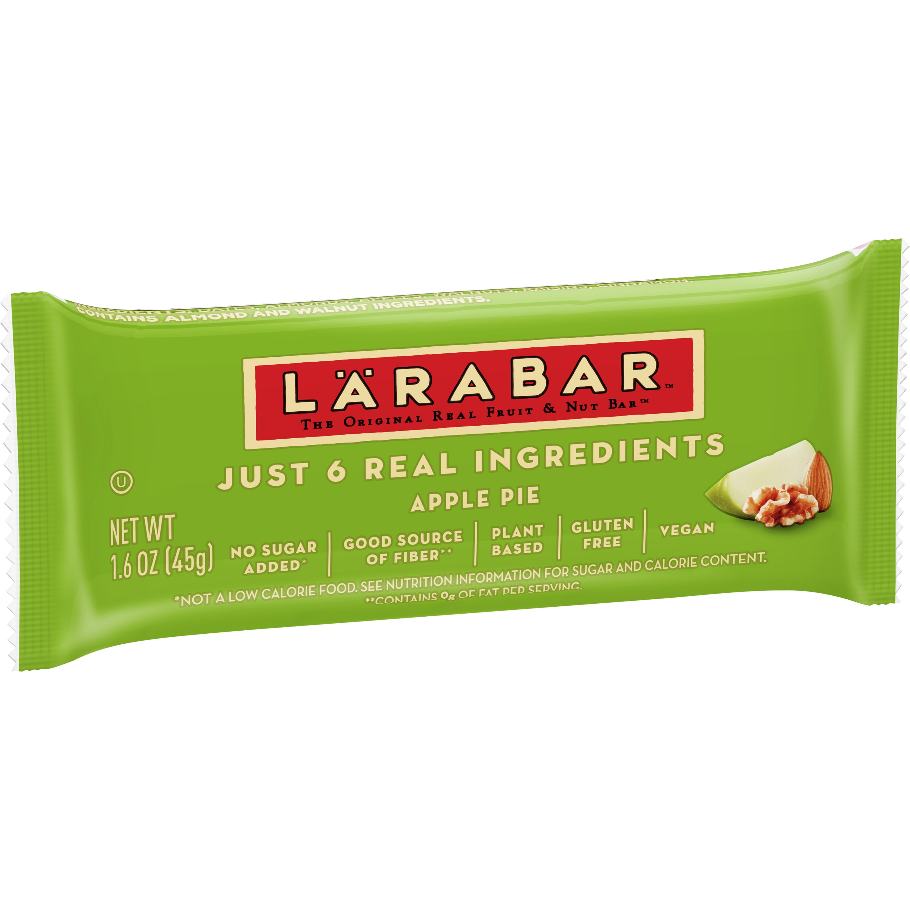 Larabar Fruit & Nut Food Bar Apple Pie Bar, 1.6 oz - Walmart.com