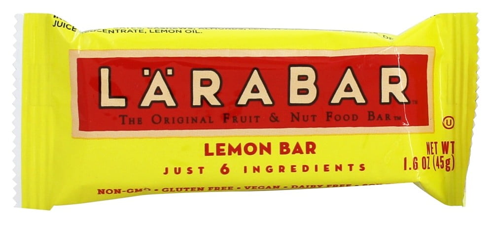 Larabar Fruit and Nut Bar Lemon (Pack of 3) - Walmart.com