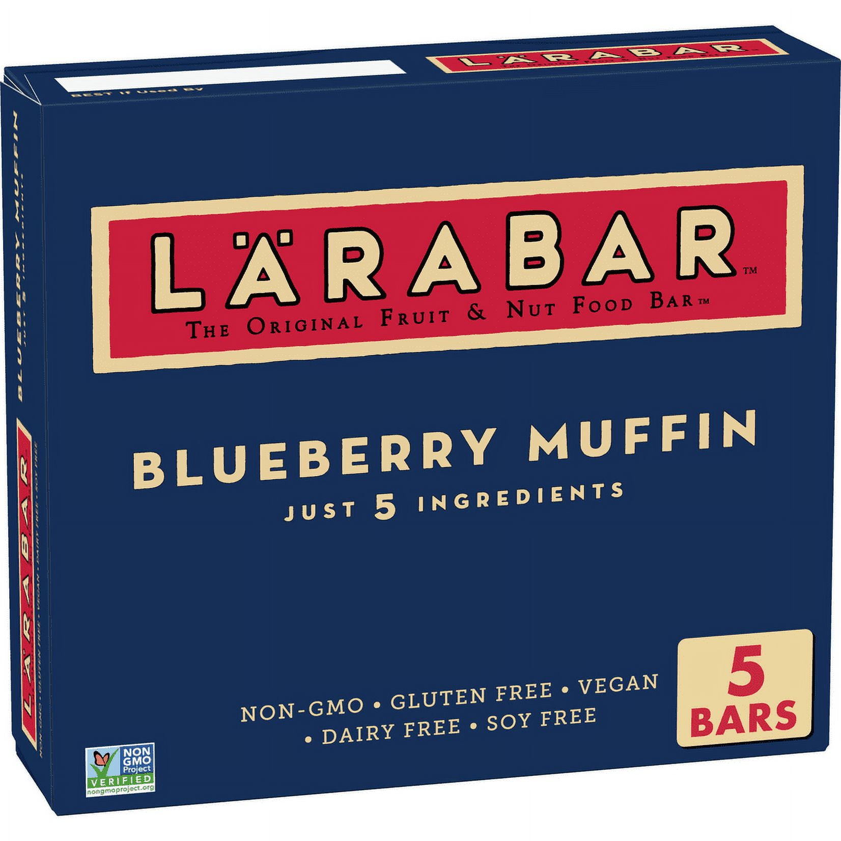 Larabar, Gluten Free Bar, Blueberry Muffin, 8 oz - Walmart.com