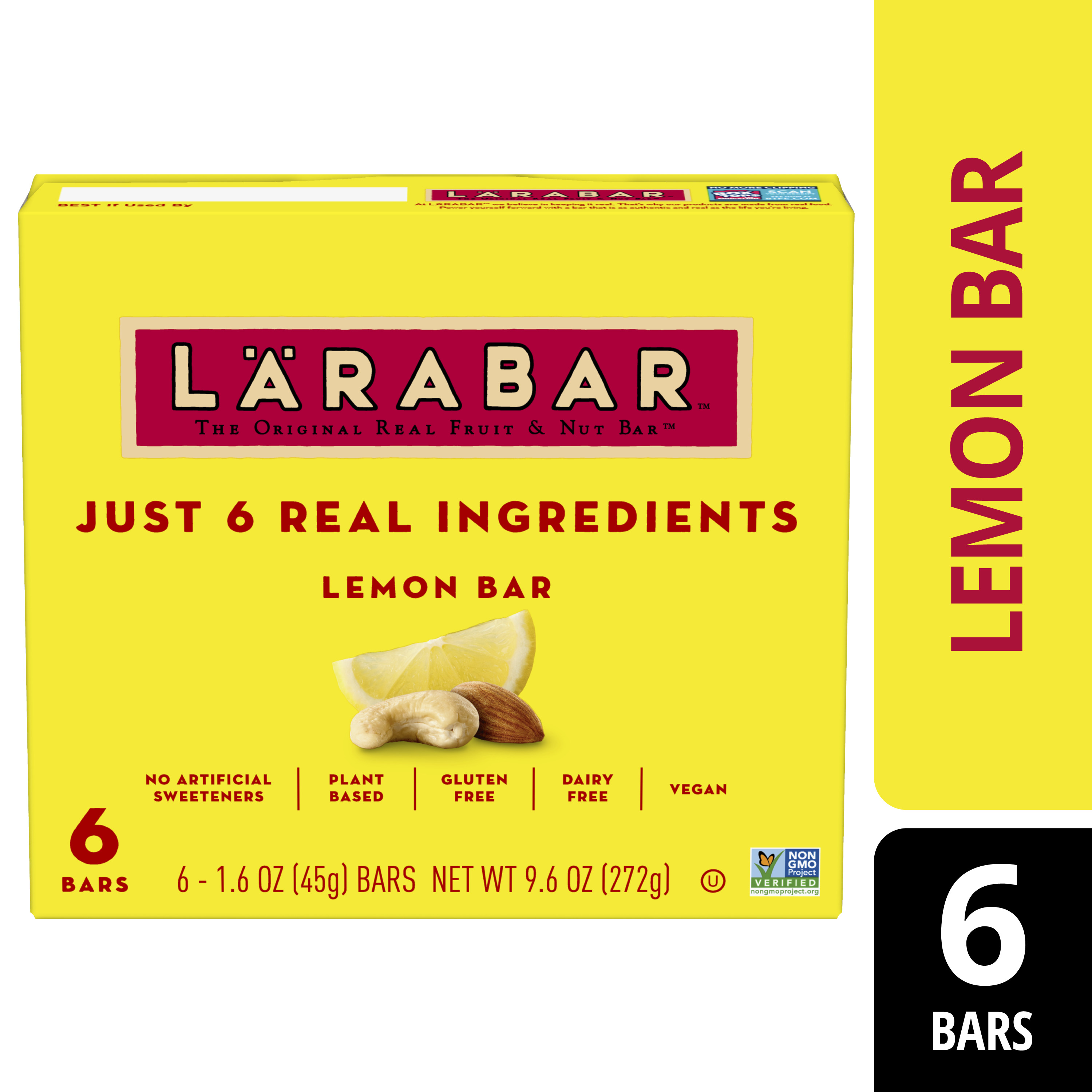 Larabar The Original Gluten Free Fruit & Nut Bars, Peanut Butter ...