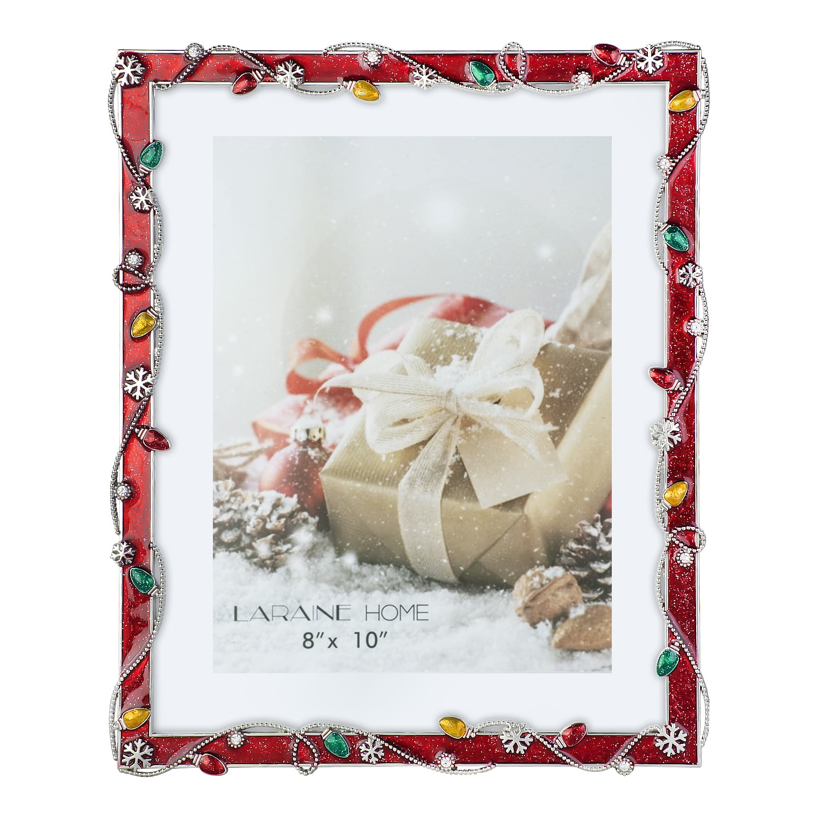 Laraine 8x10 inch Picture Frame Sparkle Photo Frame （Red,8x10 ...