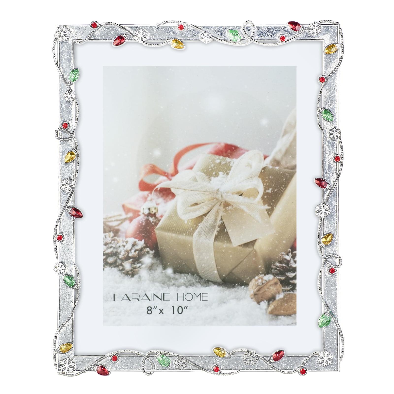 Laraine Silver Sparkle 8x10 inch Picture Frame - Walmart.com