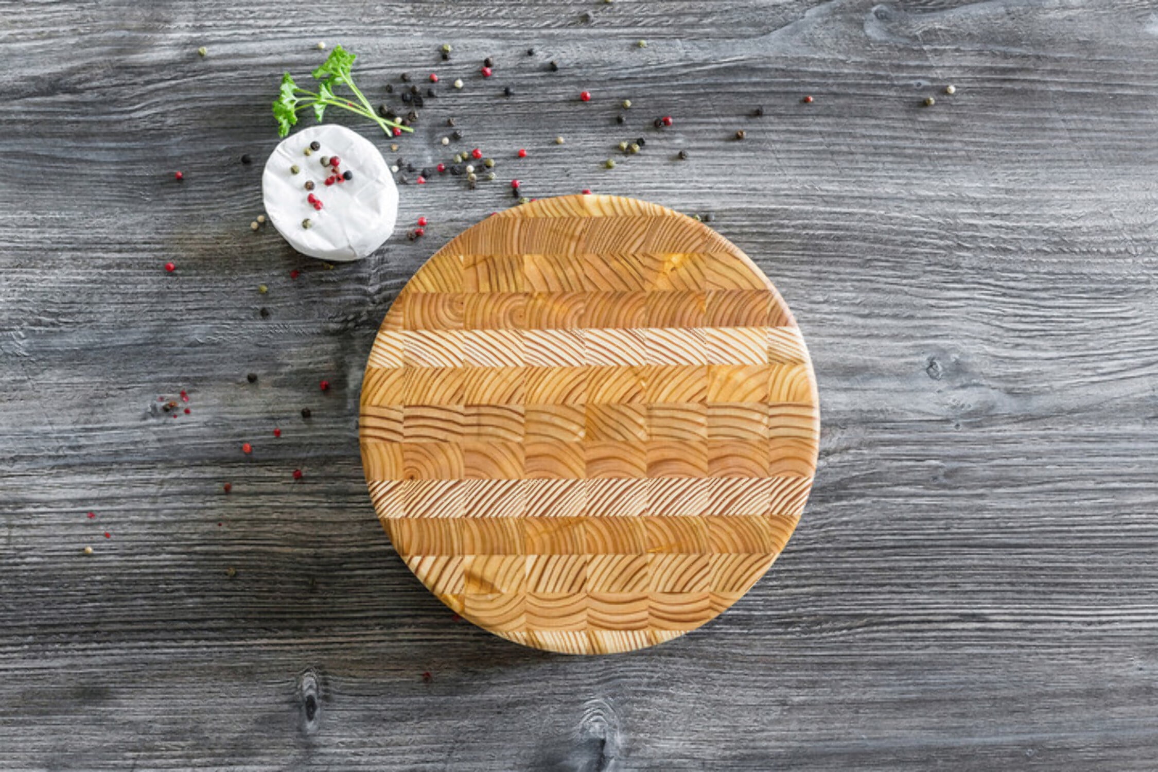Larch Wood 10x2 Wooden Cheese Cutting & Serving Board - Walmart.com