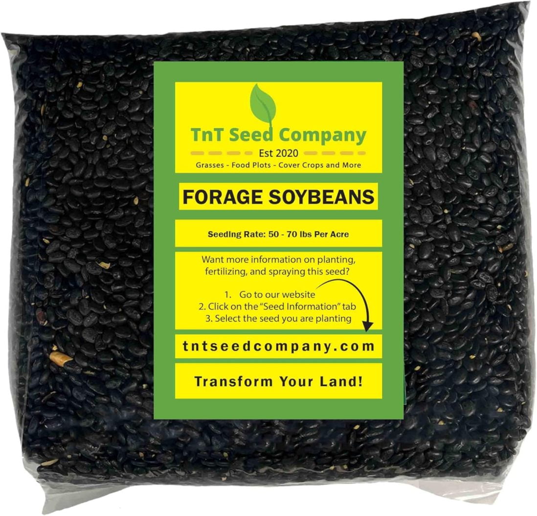 Laredo Forage Soybeans Food Plot Seed, 5 lb Bag, High Protein Forage ...